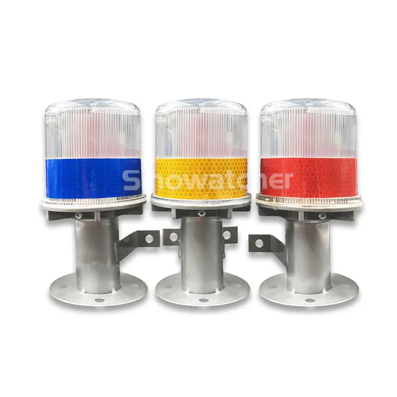 Solar Roadblock Warning Light | Sinowatcher