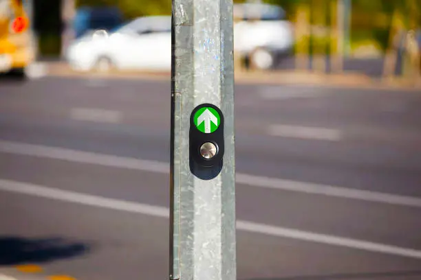 Crosswalk Signals Mechanical Pedestrian Push Button | Sinowatcher