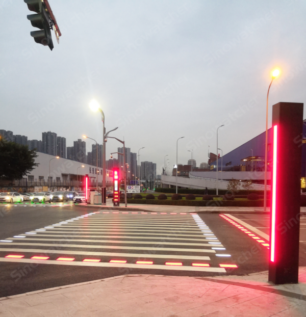 Smart Integrated Pedestrian Crosswalk Signals light | Sinowatcher