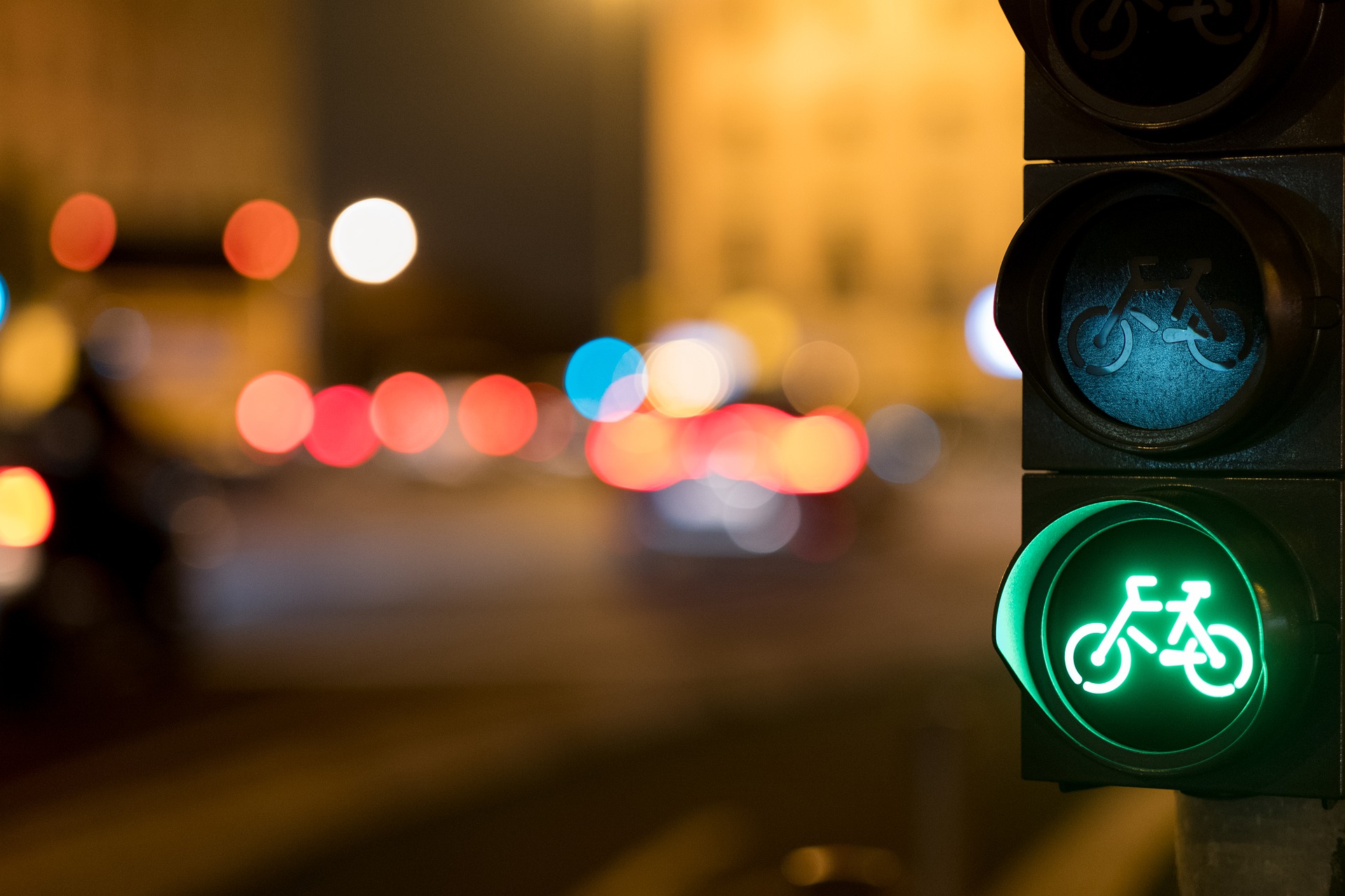 300mm High Flux RYG Bike Traffic Light|Sinowatcher